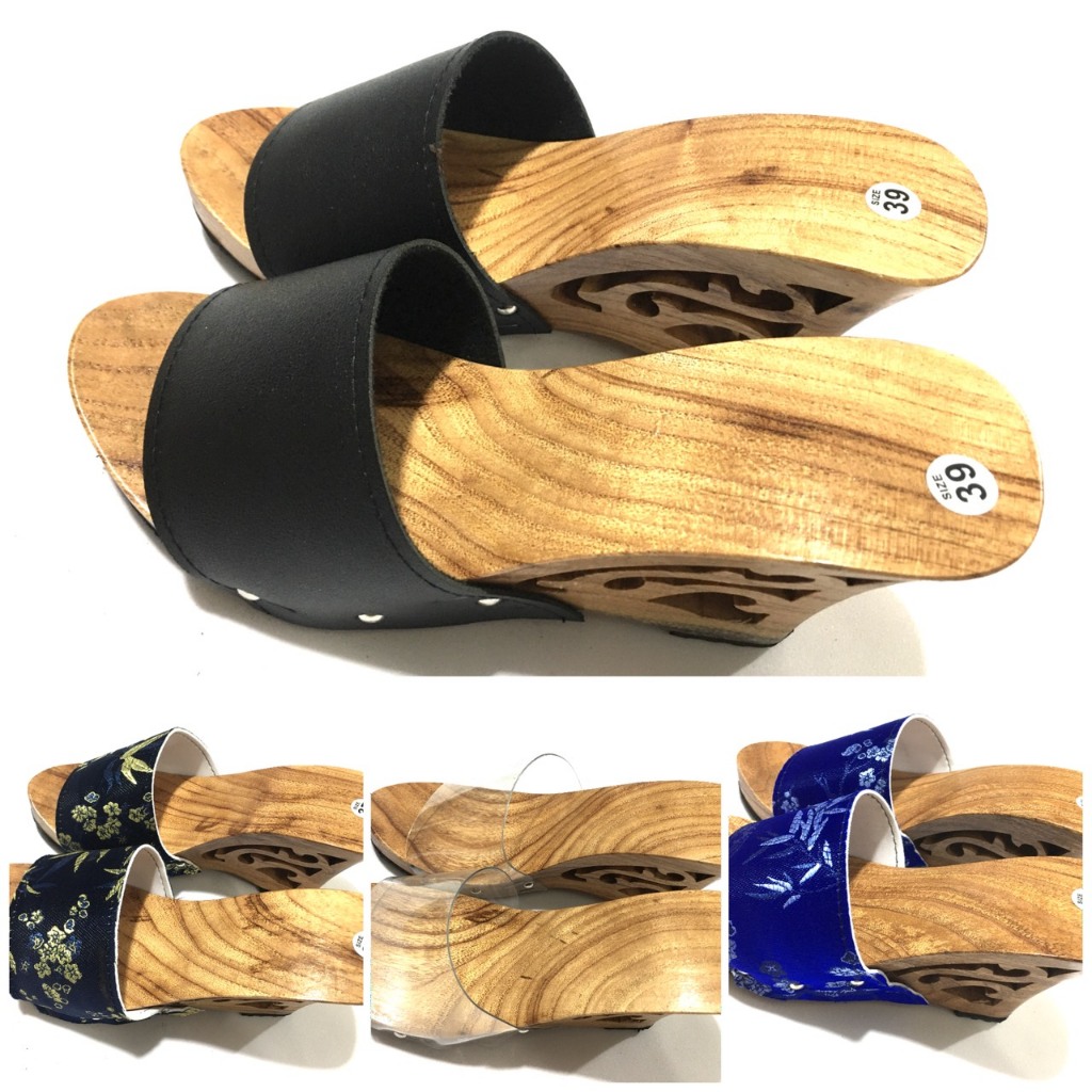 Wooden Clogs 10Cm (Factory) | Shopee Philippines