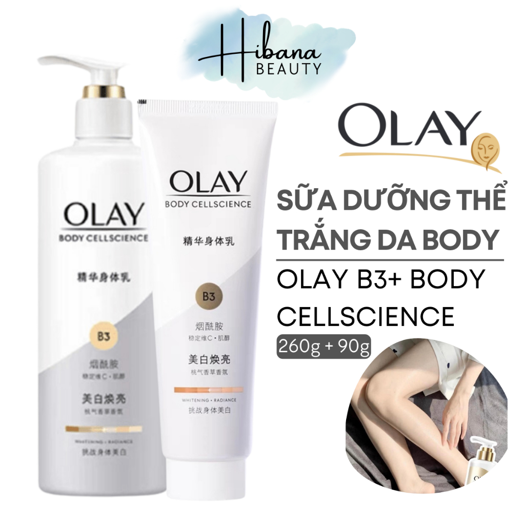 Olay Body Lotion B3 Vitamin C Optic Glow Radiance - Olay (Gray ...