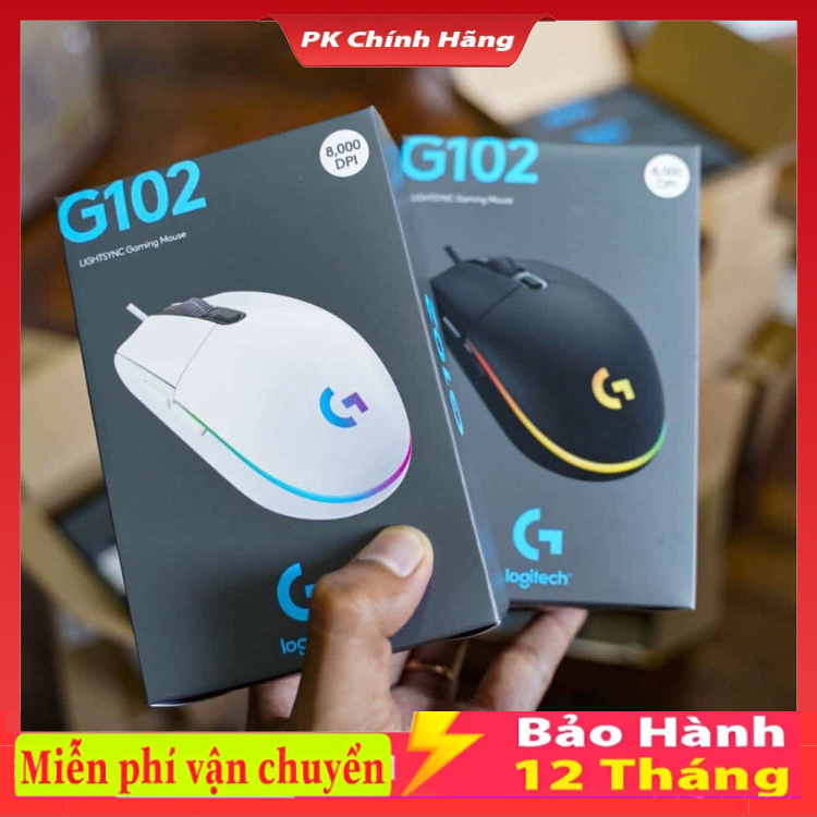 Logitech G102 Lightsync Wired Gaming Mouse - RGB customization, 6 ...