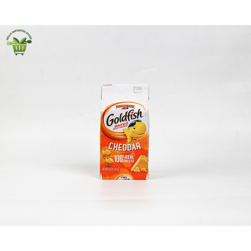 Goldfish Fish Cake With Cheese Flavor Cheddar 187g | Shopee Philippines
