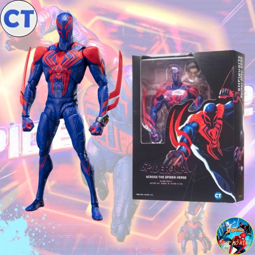 Ct Model SHF Spider Man 2099 Spider-Man Across The Spider Verse brand CT | Shopee Philippines