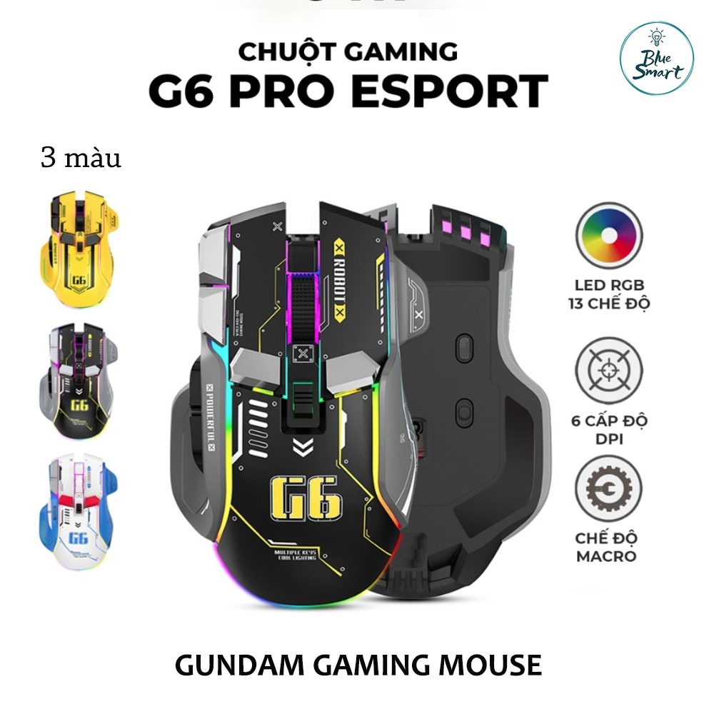G6 Pro Esport Transformer Wireless Gaming Mouse Special Edition for ...