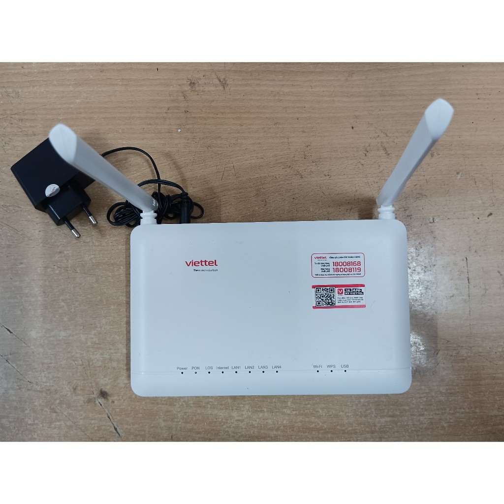 Zte ZXHN-F671Y Viettel Dual Band Optical Wifi Modem 2.4G and 5G (Old ...