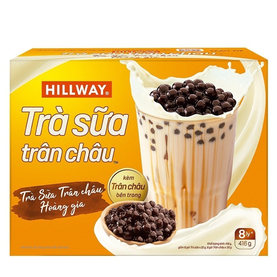 Instant Pearl Milk Tea Box - Hillway - Traditional Flavor Large Box ...