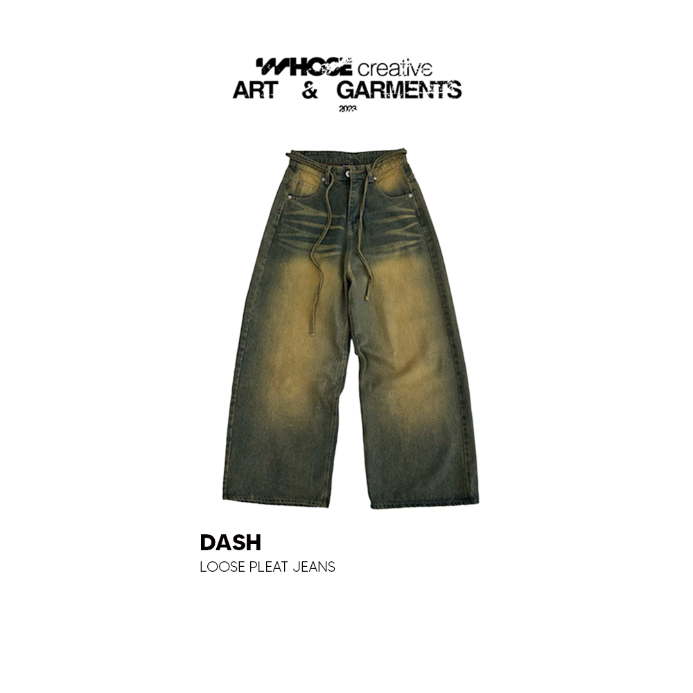 Dash BAGGY jeans - Whose Studio Wide-Legged jeans 1519 | Shopee Philippines
