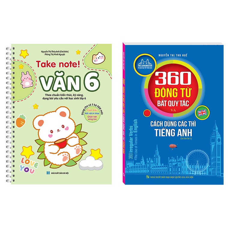 XO Book - COMBO 2C TAKE NOTE! Text 6 (WITH springs) and 360 irregular ...