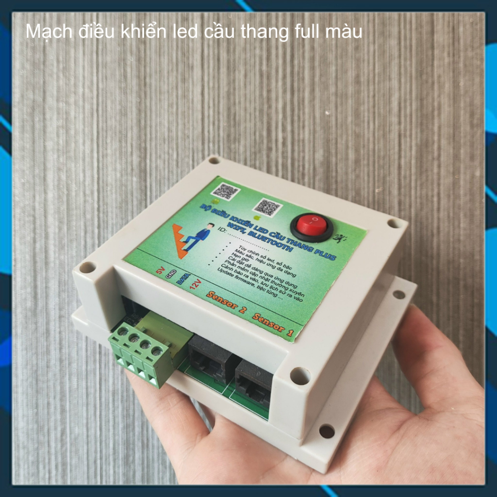 Full Color Staircase Led Control Circuit [Give 2 Motion Sensors ...