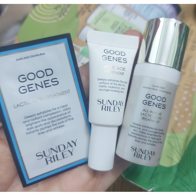 [1ml] Sunday Riley Good Genes All-In-One AHA Lactic Acid Treatment ...