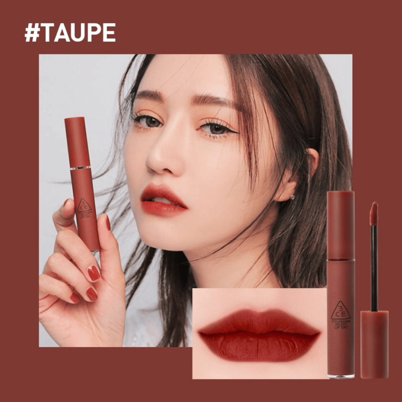 [100% GENUINE] 3CE VELVET LIP TINT BITTER HOUR | Shopee Philippines