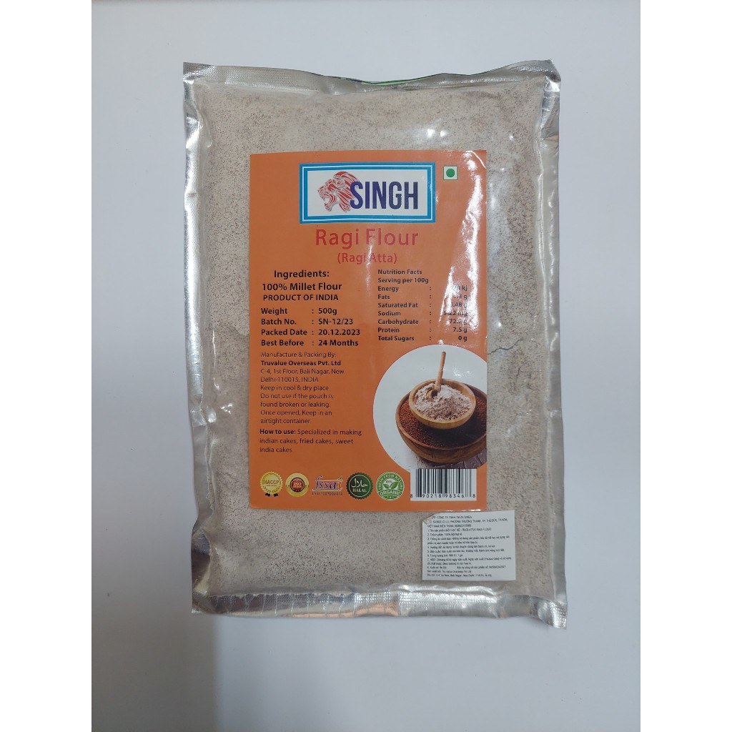 Singh Ragi flour (Finger Millet) - Indian Ragi Powder - Ragi Atta ...