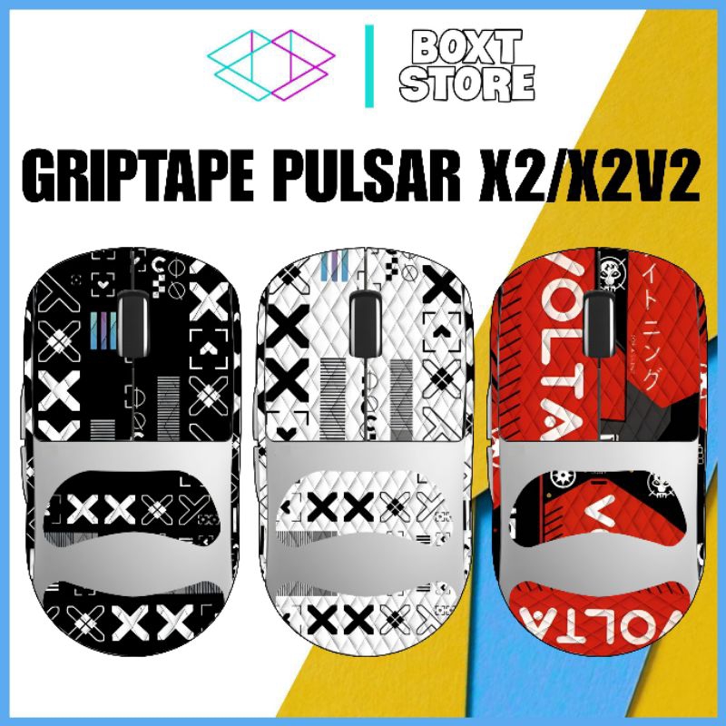 Pulsar X2 Wireless Mini Medium 3M Anti-Slip Grip Tape - Skin Griptape ...