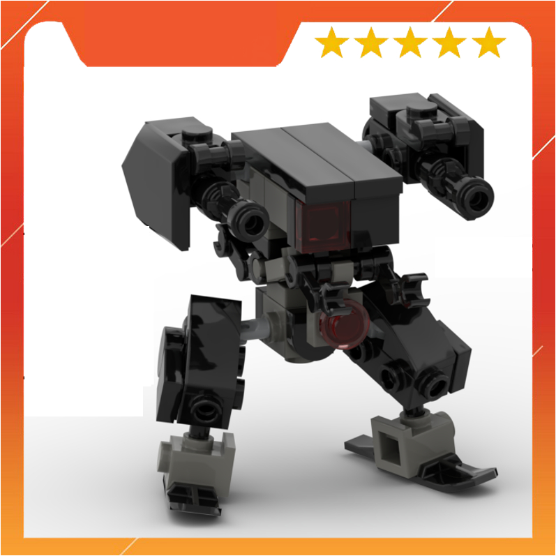 Moc Mech Robot MiniGun assembly toy | Shopee Philippines