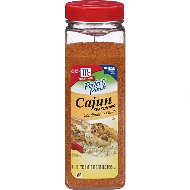 McCormick Perfect Pinch Cajun Seasoning CAJUN SHRIMP - CHICKEN ...