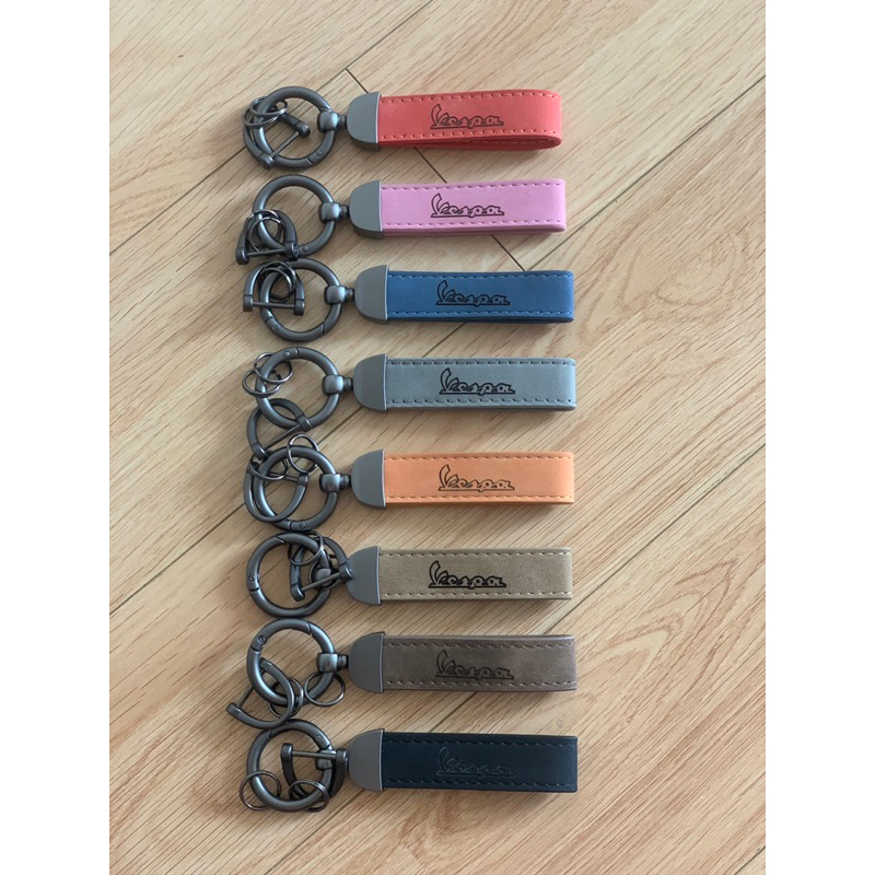 Leather Key Chain For VESPA SPRINT Primera LX LXV S GTV GTV ET LT ET PX ...