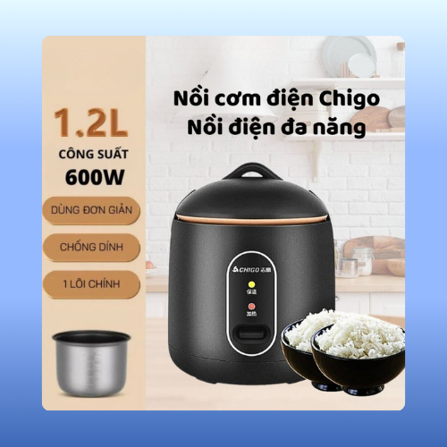 Genuine Chigo Multifunctional Rice Cooker for Cooking Rice, Stew ...