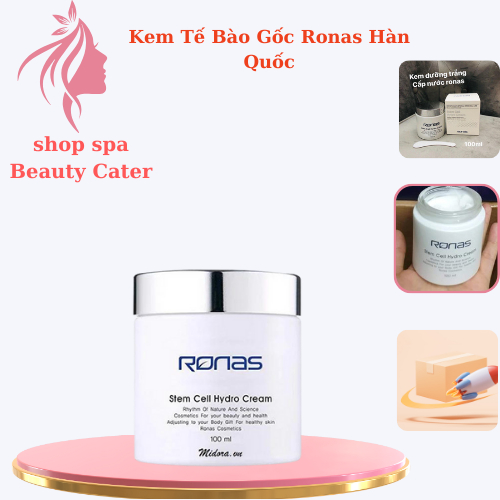 Korean Ronas Stem Cell Cream | Stem Cell Hydro Cream 100ml | Shopee ...