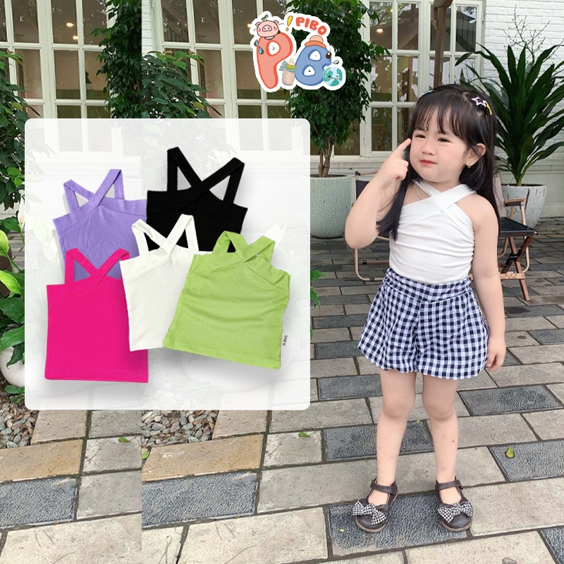 Large Two Strap Baby Girl Shirt Design 2 Stylish Cross Straps Good ...