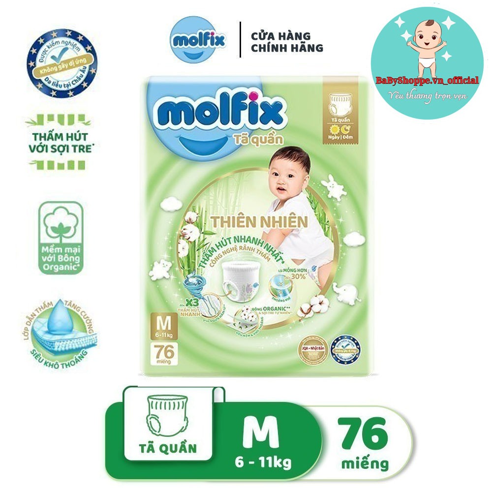Natural Molfix diapers/diapers | Shopee Philippines