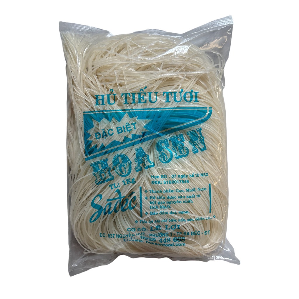 Sa Dec Fresh Noodles - Nam Vang Noodles - Le Loi Food 1KG | Shopee ...