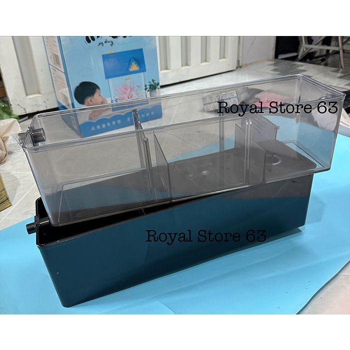 3 Compartment Plastic Overflow Filter for Aquariums (45x13x13cm ...