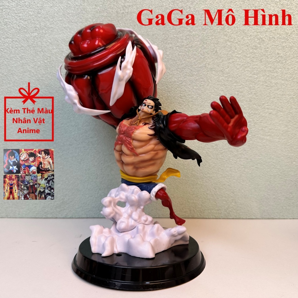 Onepiece Luffy Gear 4 model 31cm tall in super big and sharp fighting ...