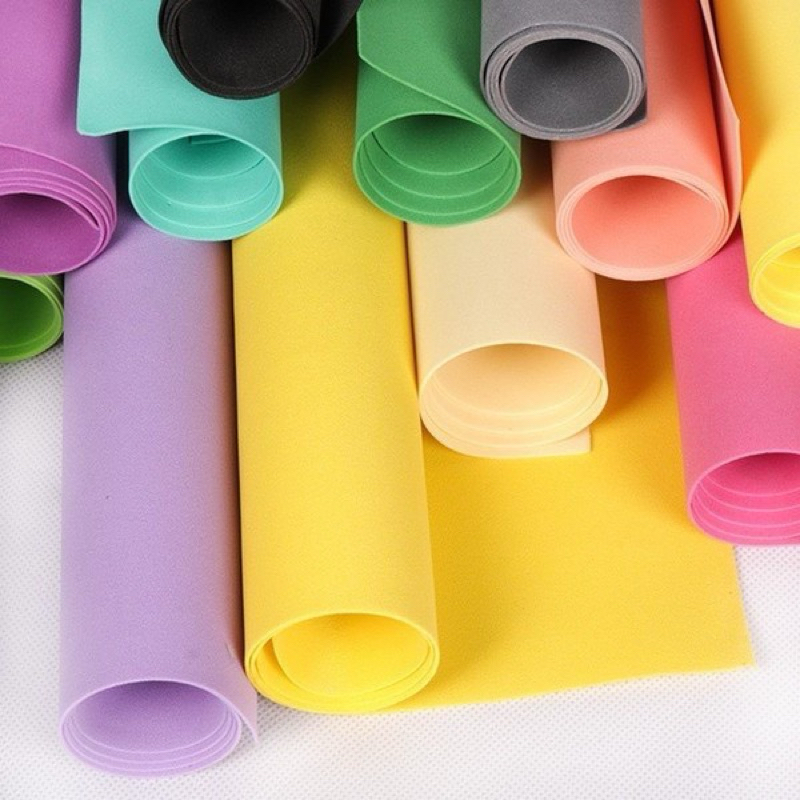 Bitis foam in all colors, size 40*50cm - 50*120cm, 2mm thick | Shopee ...