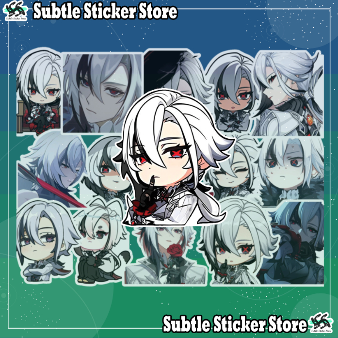 [Genshin Impact] - Set 10/15 Sticker Arlecchino/Peruere - The Knave ...
