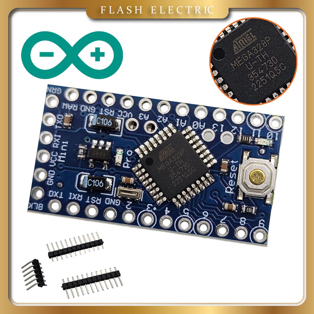 Arduino Pro Mini 5V 16Mhz Atmega328p circuit (standard charging product ...
