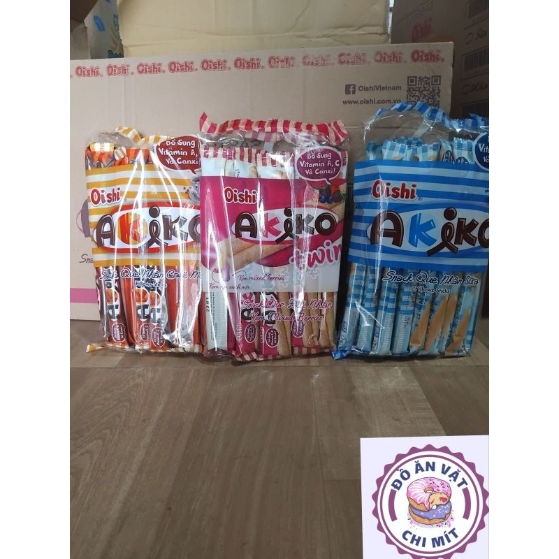 Wholesale Akiko Oishi snack sticks filled with milk, moka coffee ...