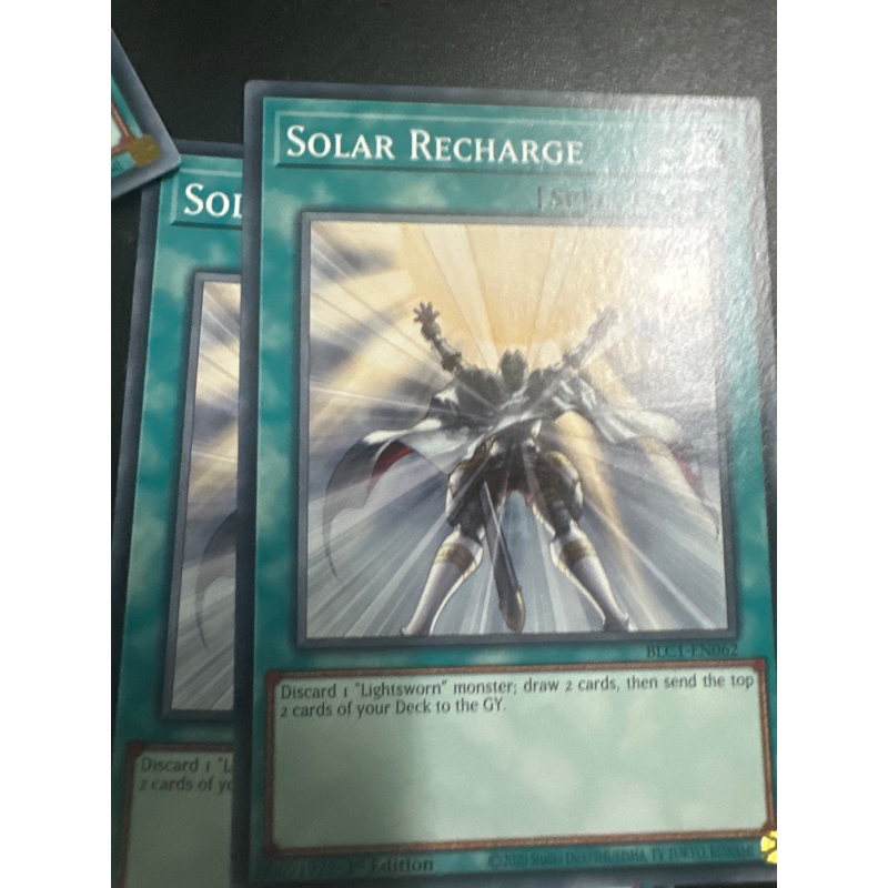 Yugioh post:solar recharge | Shopee Philippines