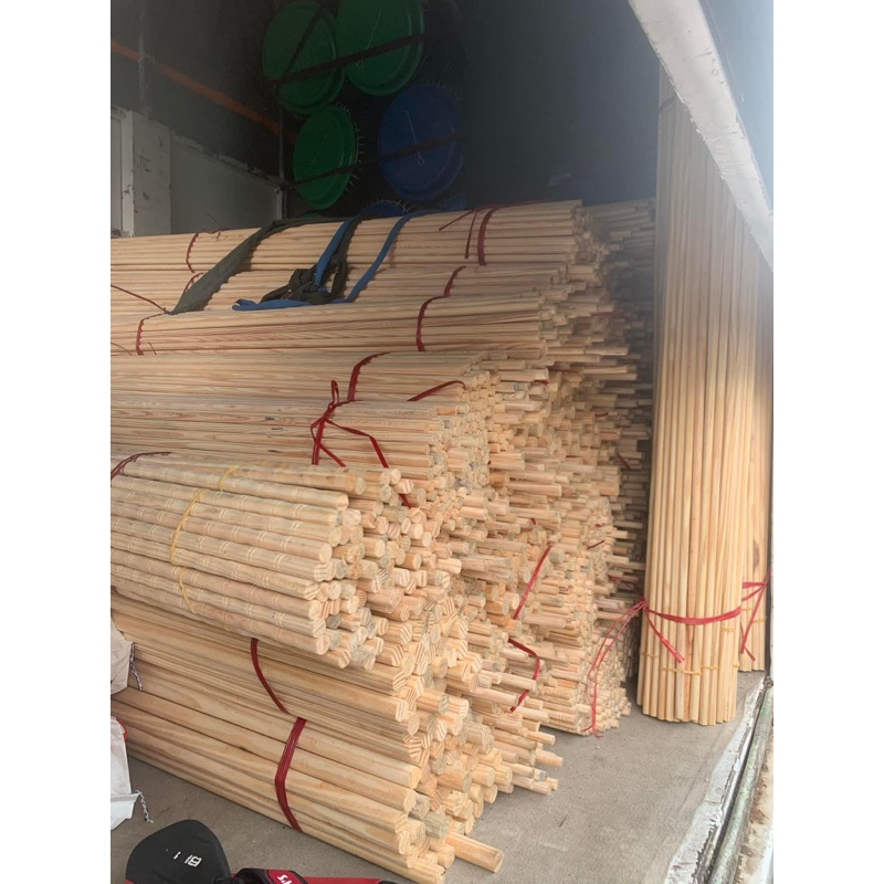 Round wooden bar, diameter 6mm, 8mm, length 10cm, 20cm, 30cm, 40cm ...