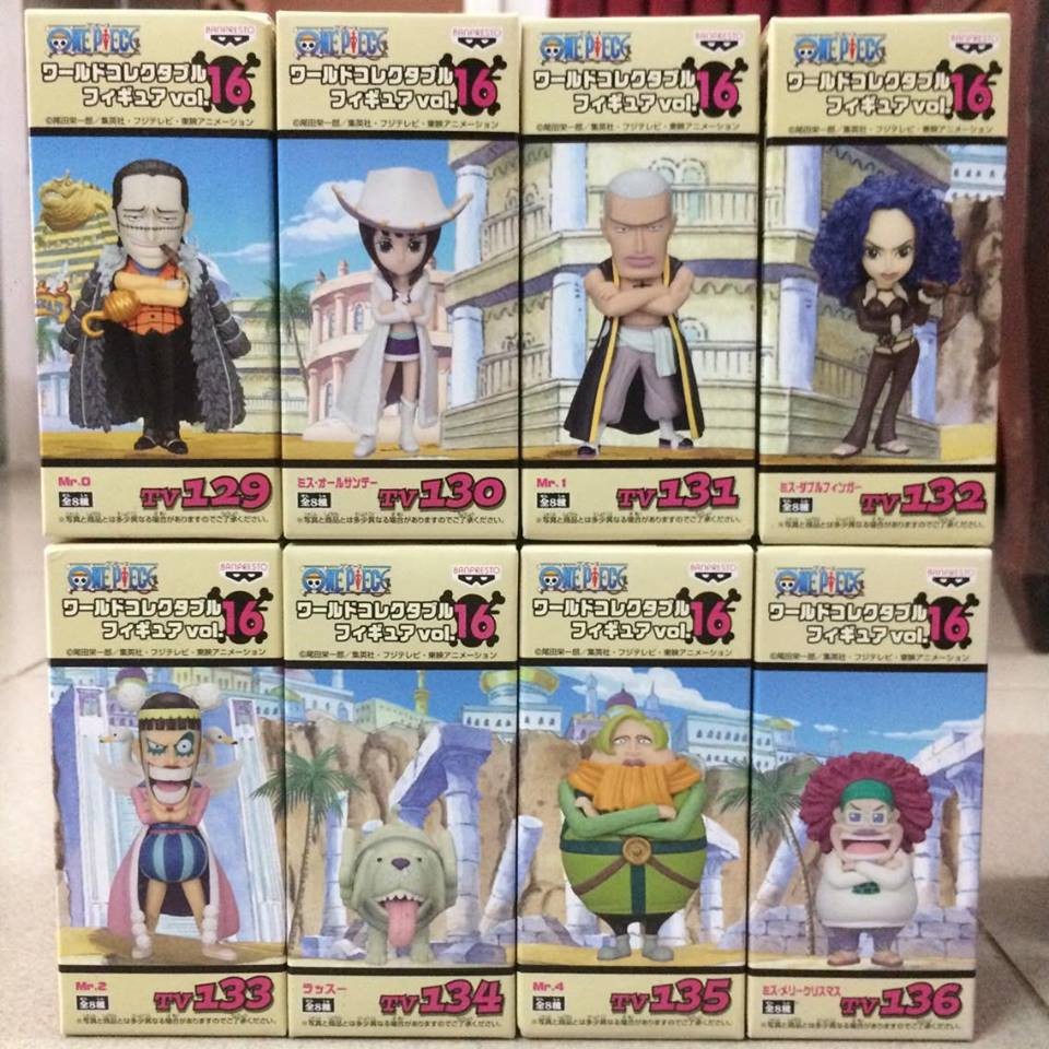 Genuine One piece Model - Onepiece Vol.16 Baroque Works wcf - One piece ...