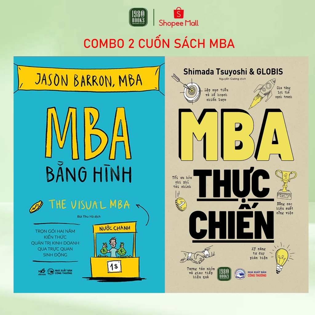 Combo of MBA Books with Pictures and Real Battle MBA | Shopee Philippines