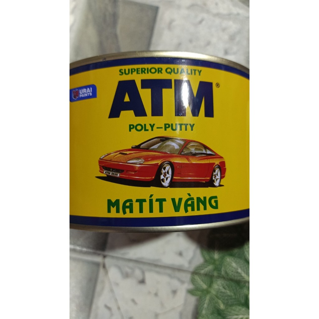 ATM yellow putty set 1kg (mastic putty) | Shopee Philippines