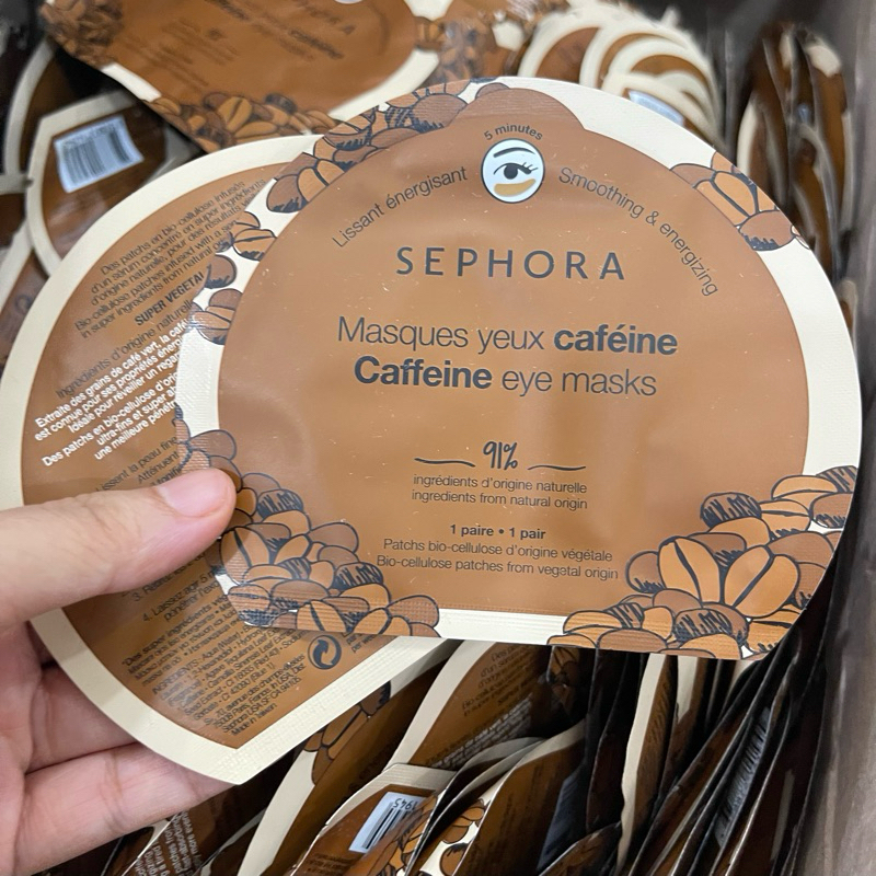 Sephora Eye Masks Caffeine Eye Masks Reduce Eye Fatigue | Shopee ...