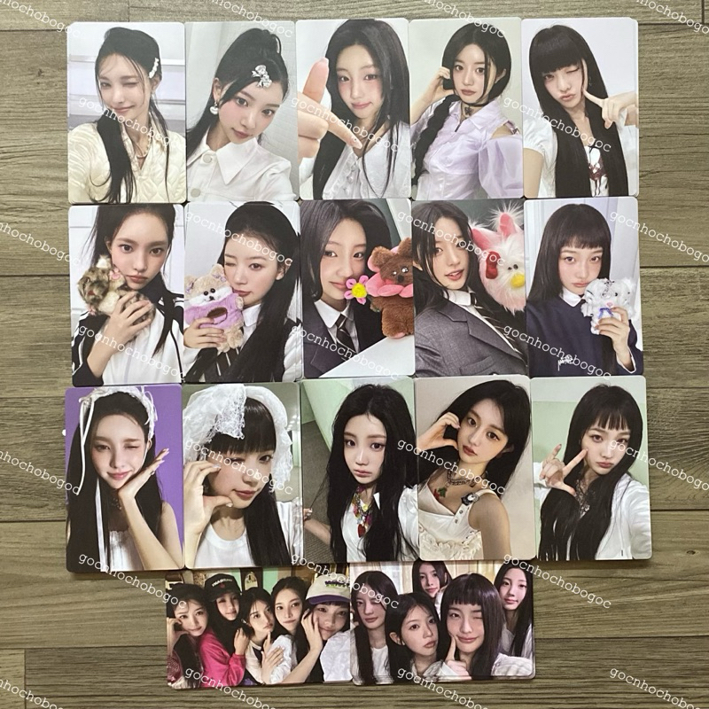 Photocard ILLIT Super Real Me Wonhee, Iroha, Moka, Minju, Yunah album Photo Card Genuine ...