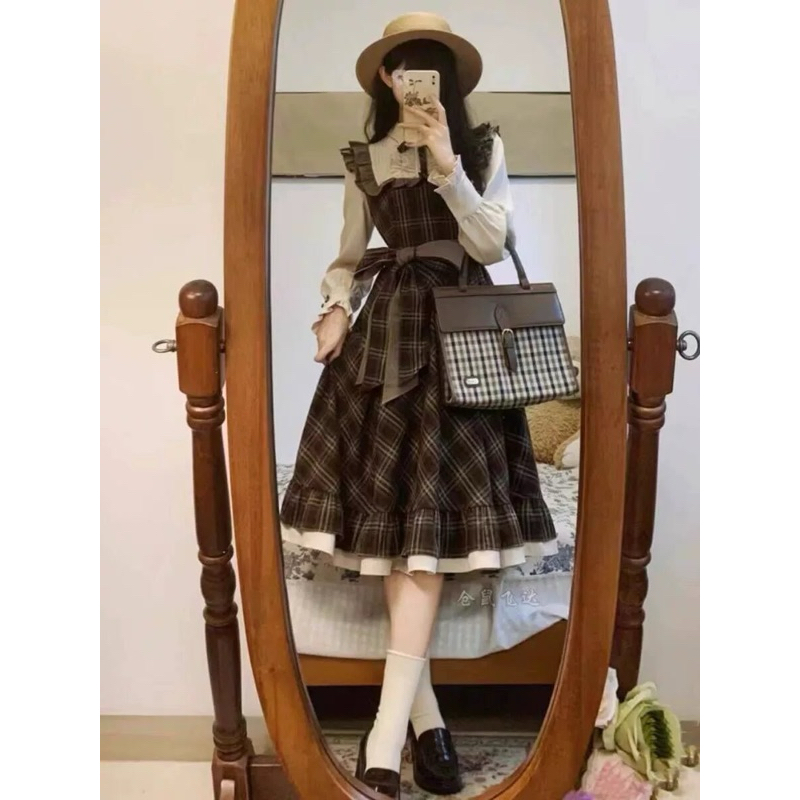 [Available] Little Lady Ulzzang Lolita Dress - Real video included ...