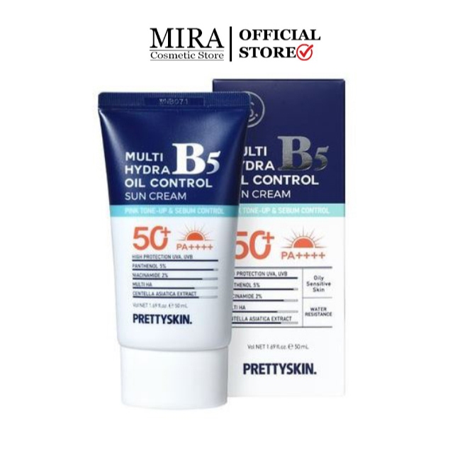 Pretty Skin Multi Hydra B5 Oil Control Sun Cream SPF 50+/PA ...