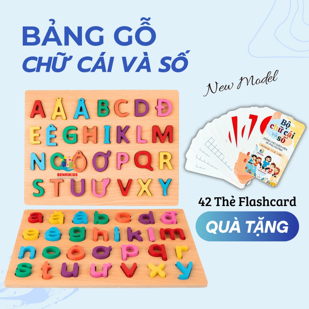 Vietnamese Alphabet With 42 Alphabet Learning Cards For Children ...