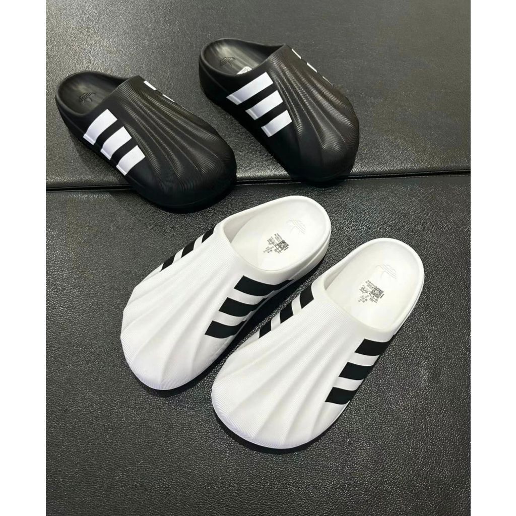 Adidas Adidas Adidas Adidas superstar mule Sneakers With Low Tube In Black And White Super ...