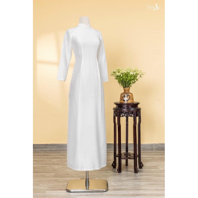 Traditional Wood Grain Silk Ao Dai High Quality African Ao Dai | Shopee ...