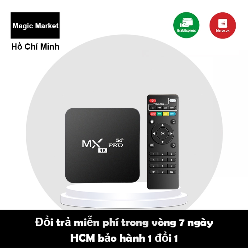 Android TV box MXQ PRO 16G +256GB / 32GB +512GB Vietnamese Wifi 5G ...