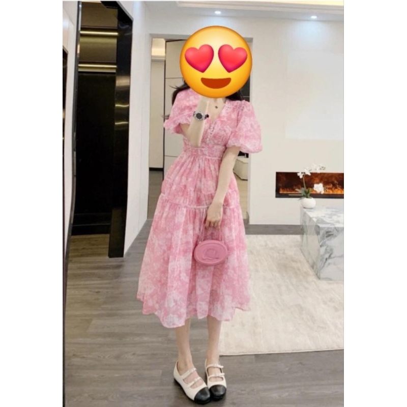 Topshop Purple & Pink Dress, Cool Light Silk Fabric | Shopee Philippines