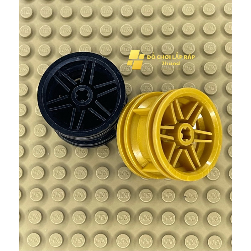 Genuine technic wheels and bricks - diameter 30.4mm, thickness 20mm ...
