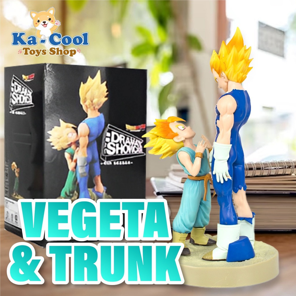 Vegeta - Trunks father-son model is elegantly designed and ...