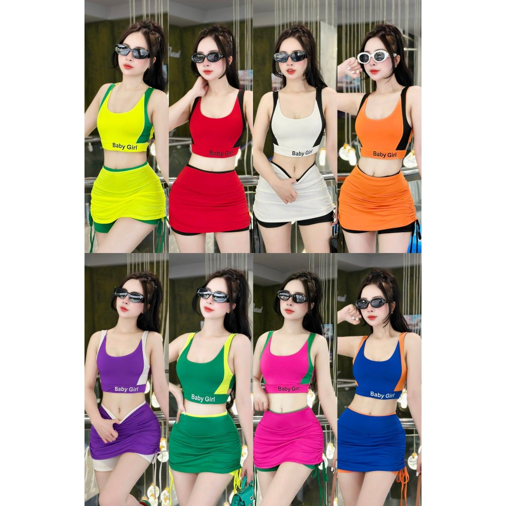 Nals-beautiful COLOR MIXED training bra set (NEW MODEL 2024) gym yoga ...