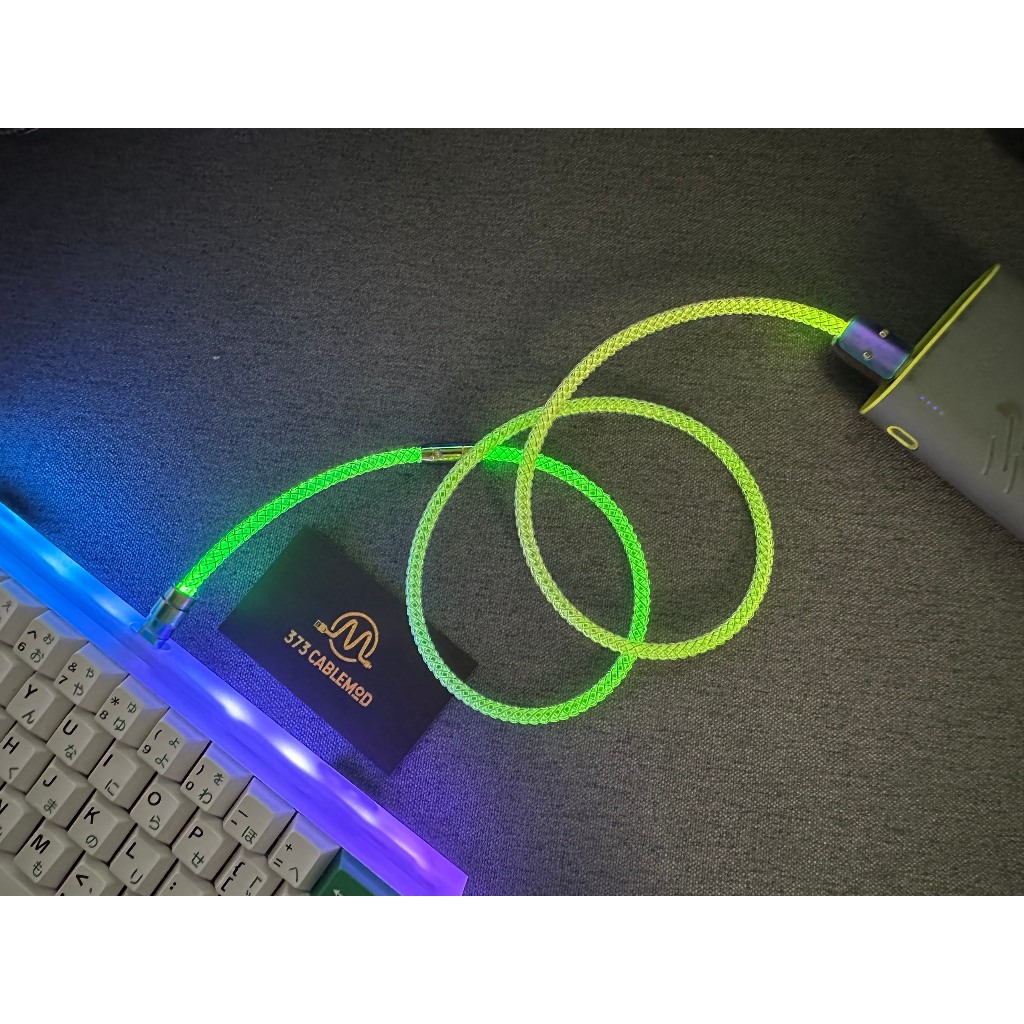Rgb Full Led Custom Cable By 373 Cablemod | Shopee Philippines