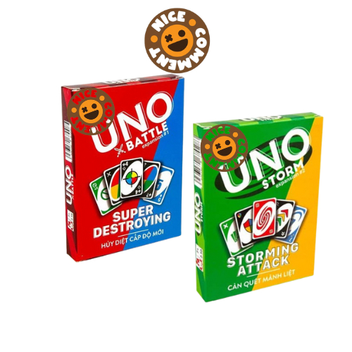 UNO expansion cards (Vietnamese) - 2 in 1 - 2 expansions in 1 set ...