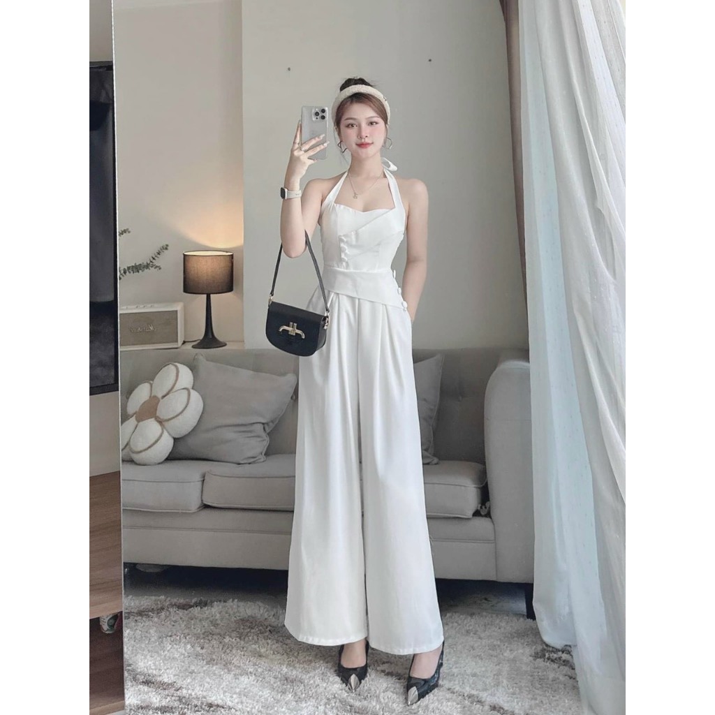 Elegant, Sexy Jumpsuit Design For Her, jum Long Neck Overalls Attached ...