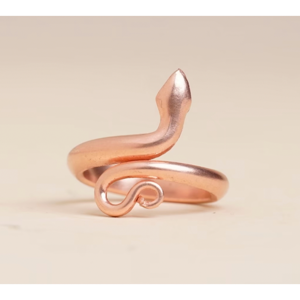 Bronze Isha Sacred Constitution Snake Ring - Sarpa Supra | Shopee ...
